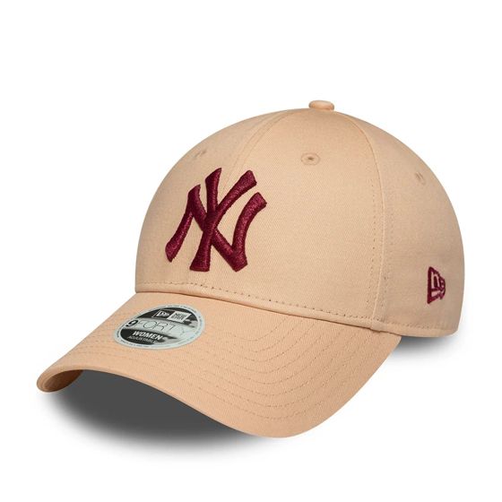 WMNS NEW YORK YANKEES MLB METALLIC LOGO ADJUSTABLE CAP 'PASTEL PINK'