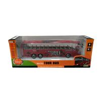 Autobus za Razgledanje Grada Metalni Model