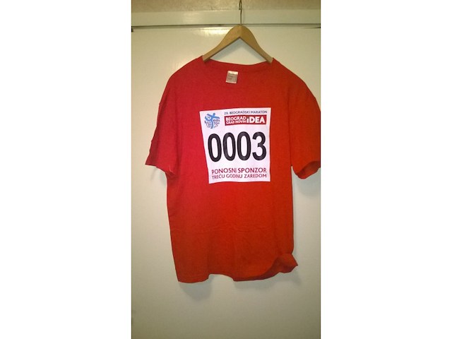 Muska majica `29 Beogradski maraton` broj 0003,2016.god