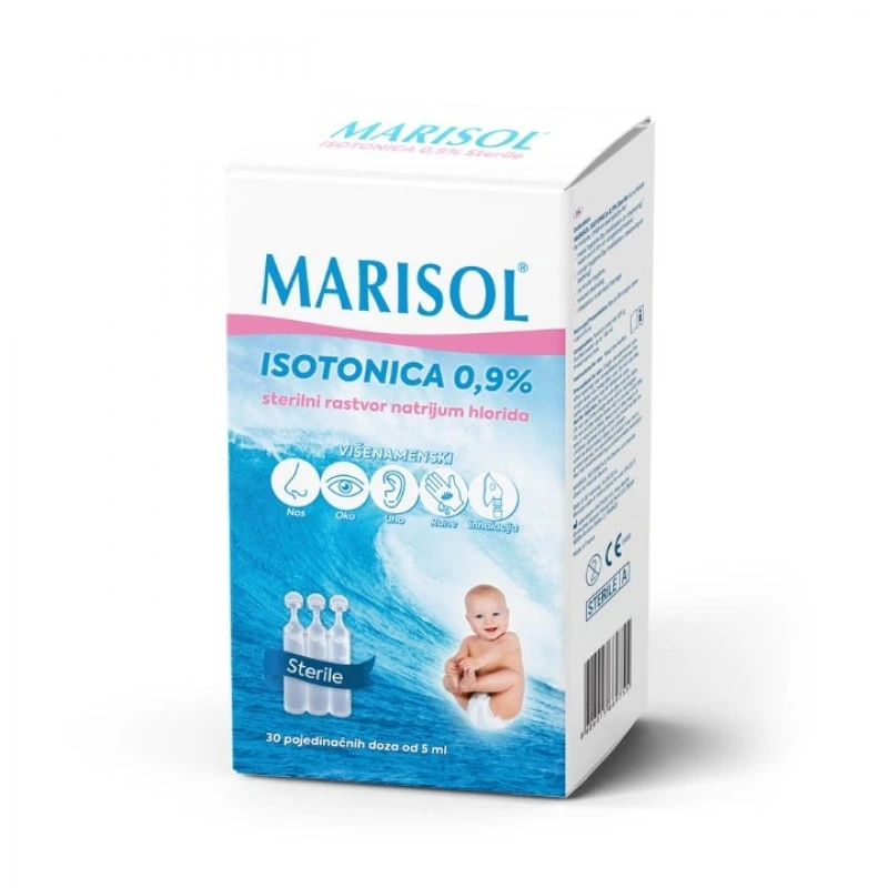 MARISOL ISOTONICA 0,9% STERILNE AMPULE 30X5 ML