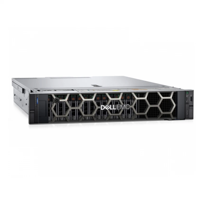 DELL PowerEdge R550 Xeon Silver 4314 16C 1x16GB H755 1x480GB SSD RI 700W (1+1) 3yr NBD + šine