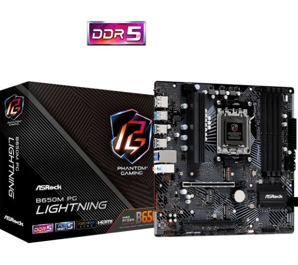 ASRock - MB AM5 Asrock B650M PG Lightning