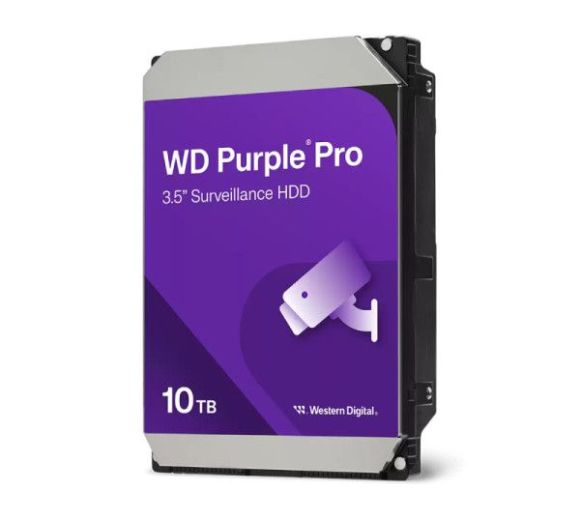 Western Digital - HDD WD 10TB WD102PURP SATA3 7200RPM 512MB Purple Pro