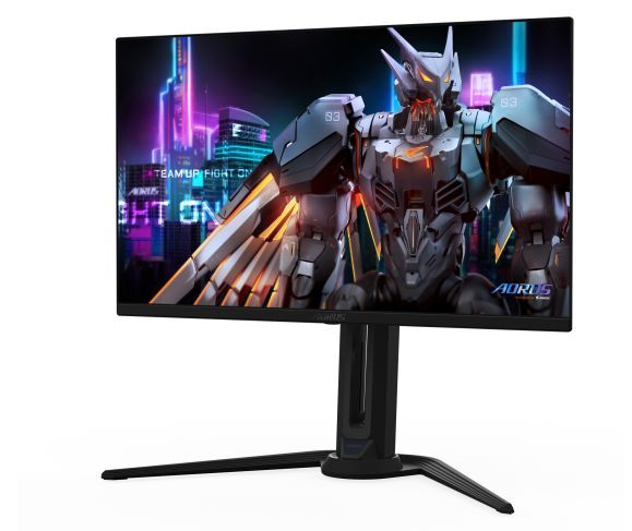 Gigabyte - 27`` 500Hz QHD 2560x1440 OLED, Adjustable peak 1000-nit mode, G-Sync Compatible, AMD FreeSync PremiumPro, DP 2.1 UHBR20, Advanced Cooling System, KVM