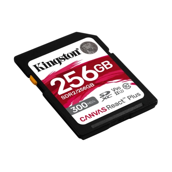 SD Card 256GB Kingston Canvas React Plus SDR2/256GB