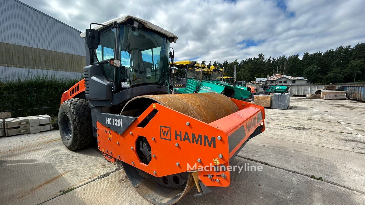 Hamm HC 120i kompaktor s jednim valjkom