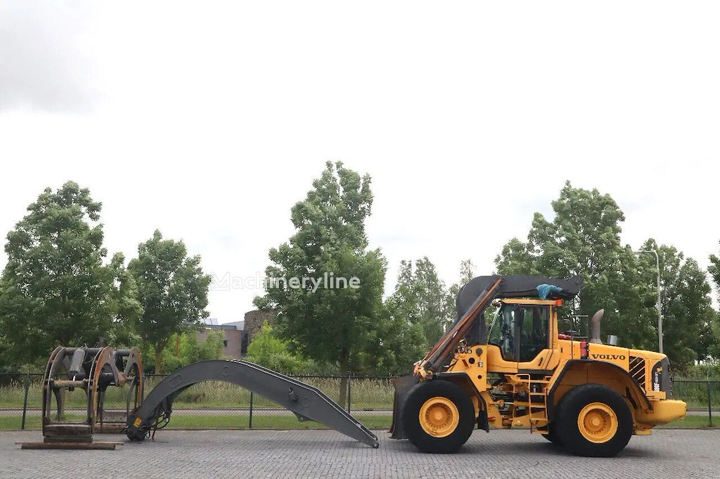 Volvo L180 F HL | HIGH-LIFT | LOG STACKER | HOLZ GRAPPLE prednji utovarivač