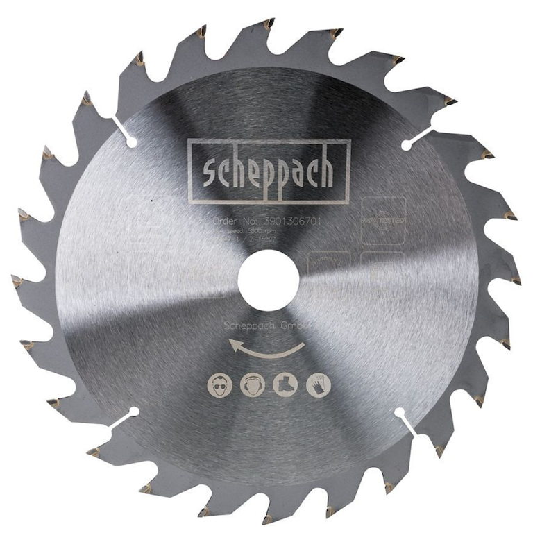 Scheppach – List kružne testere Ø 250x30x2.4×1.8 Z=24 – 65486