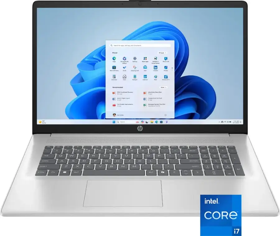 HP - 17.3" Full HD Laptop - Intel Core i7 - 16GB Memory - 1TB SSD - Natural Silver
