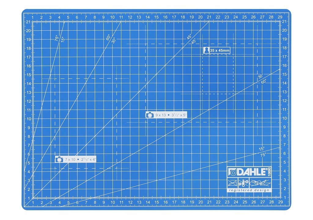 Podloga za sečenje Dahle, tvrdoća 5, 300x220mm
