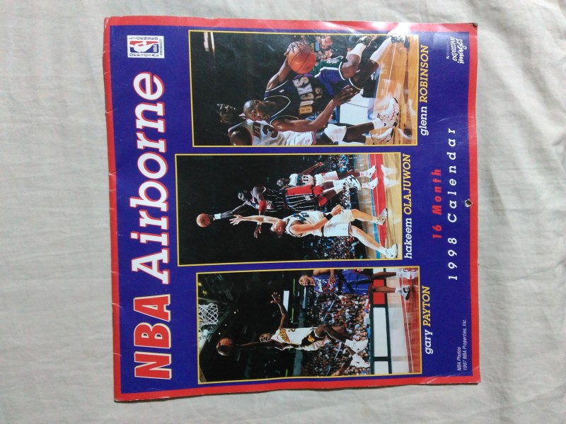 NBA Airbone , 1998 Calendar