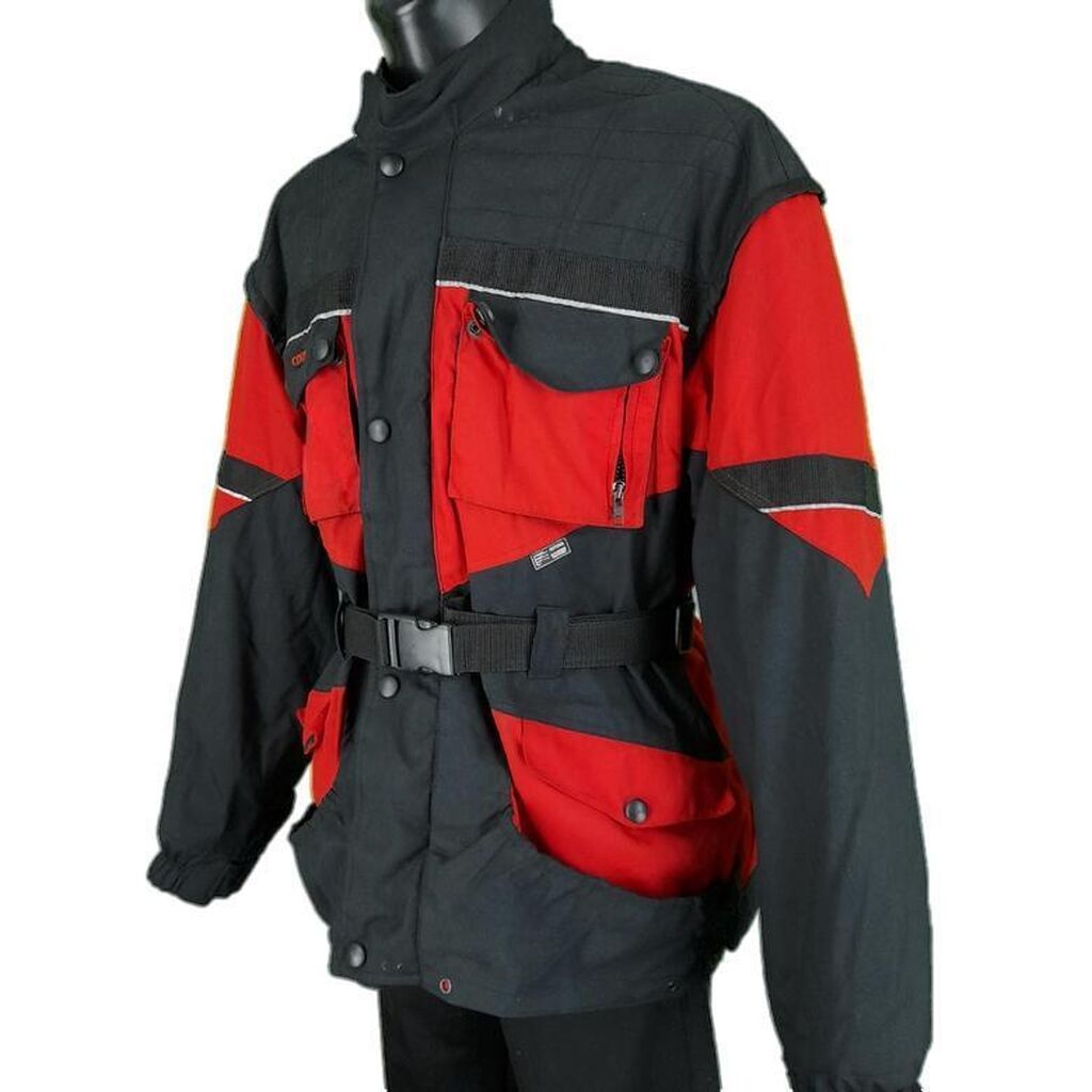 Jakna moto, vel.s/46 marka:nn veličina: 46 materijal: cordura dužina