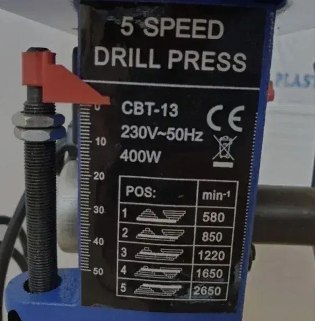NOVOStona busilicaSnaga 400W2350r/minF13mmProveren kvalitetSaljemo