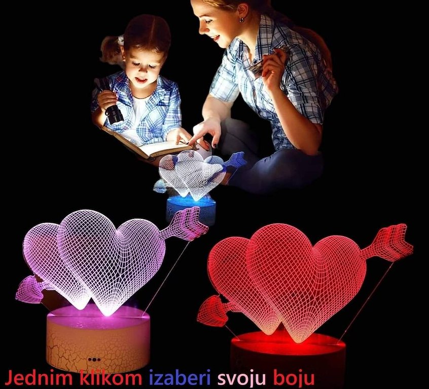 Cena 1250 din Fenomenalna nocna lampa Dimenzije 18 x 16cm Klikom na