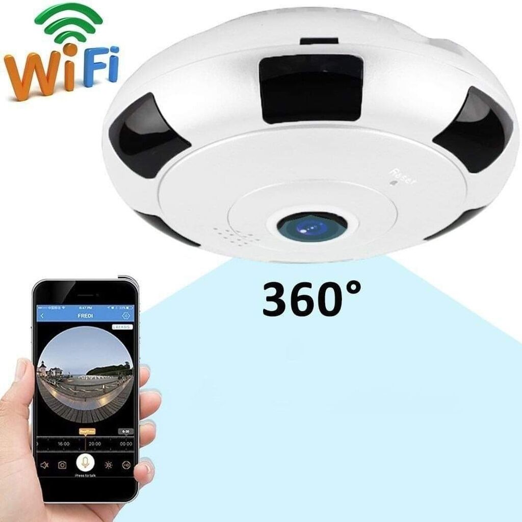Panorama kamera V380 Bežična Wifi Samo 3490 dinara. Porucite odmah