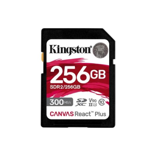 SD Card 256GB Kingston Canvas React Plus SDR2/256GB