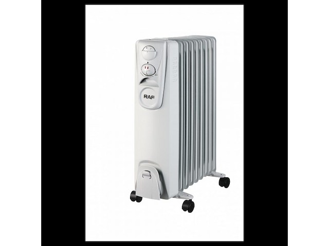 Raf R.0931p Uljni Radijator 9 Rebara Beli 2000w