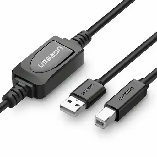 Kabl USB 2.0 Aktivni Print Ugreen US122 Mm 15m