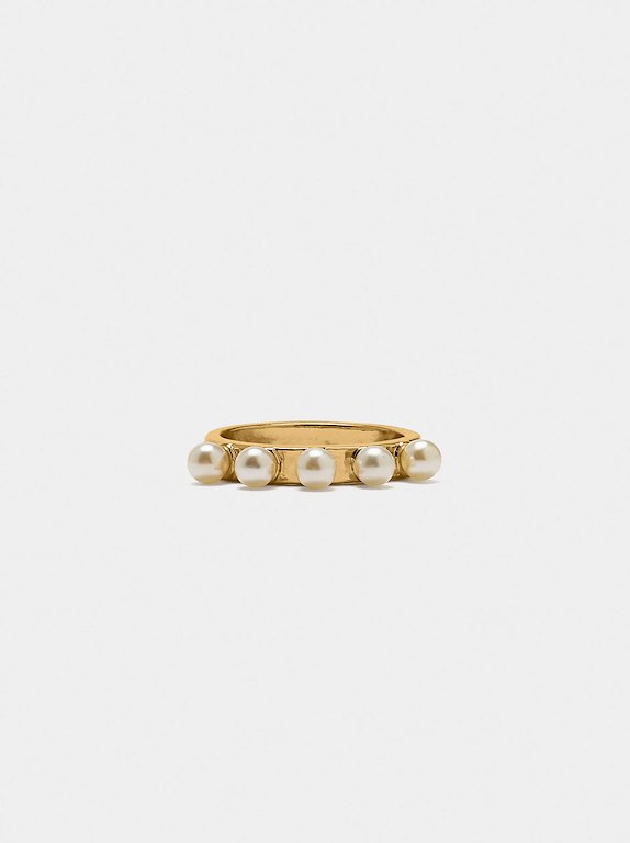 RING WITH PEARLS