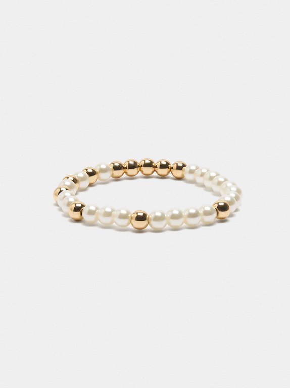 ELASTIC BRACELET WITH PEARLS