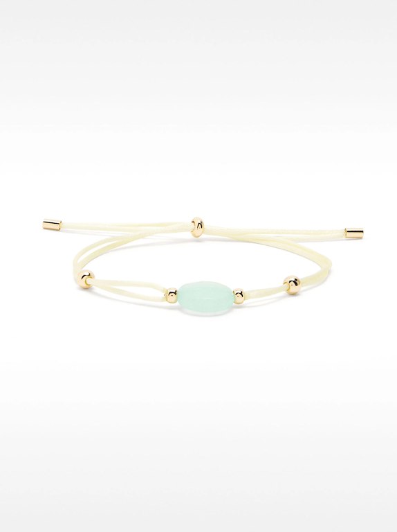 ADJUSTABLE BRACELET WITH STONE