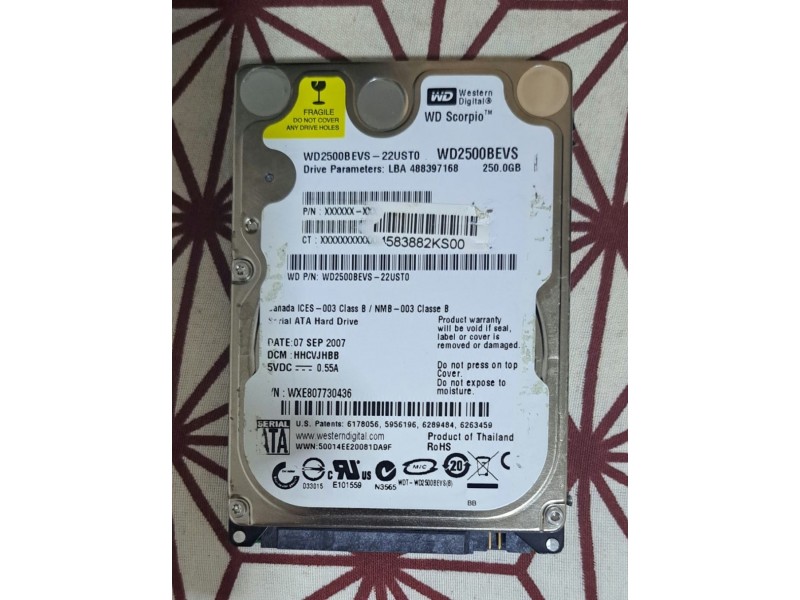 WD 250GB