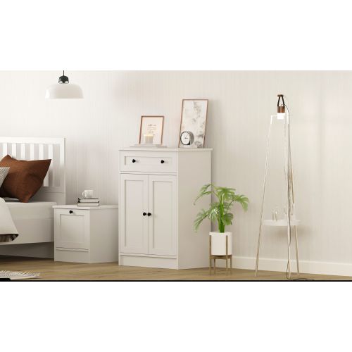 Rb-168-04 Matte White Dresser