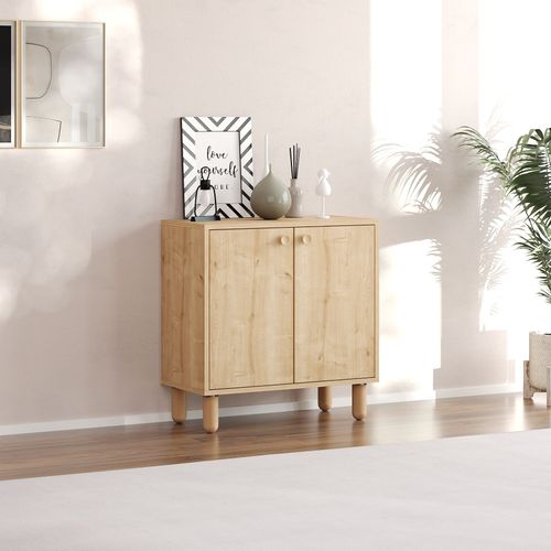 Lina - Sapphire Oak Sapphire Oak Multi Purpose Cabinet
