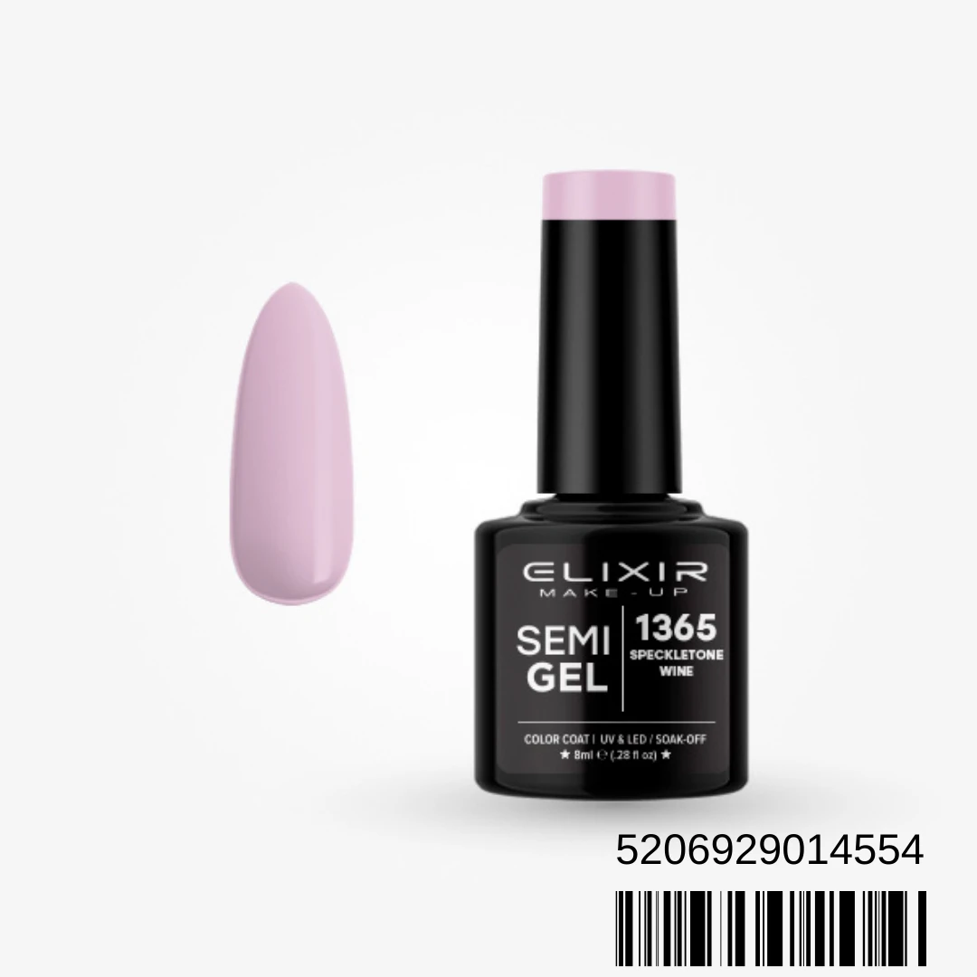 ELIXIR SEMI GEL LAK U BOJI 8ML 1365 SPECKLETONE WINE