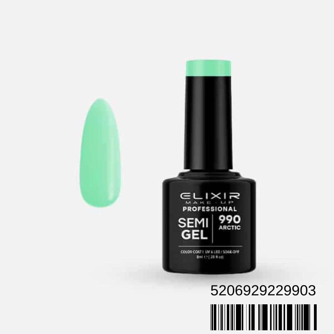 ELIXIR SEMI GEL LAK U BOJI 8ML 990 ARCTIC