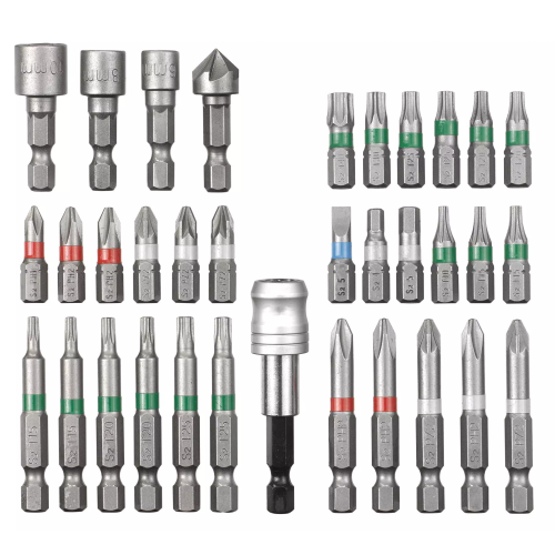 Einhell 34-delni set adaptera i bitova, 1/4", S-Box