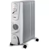 Raf R.1131w Uljni Radijator Sa Ventilatorom 11 Rebara Beli 2900w