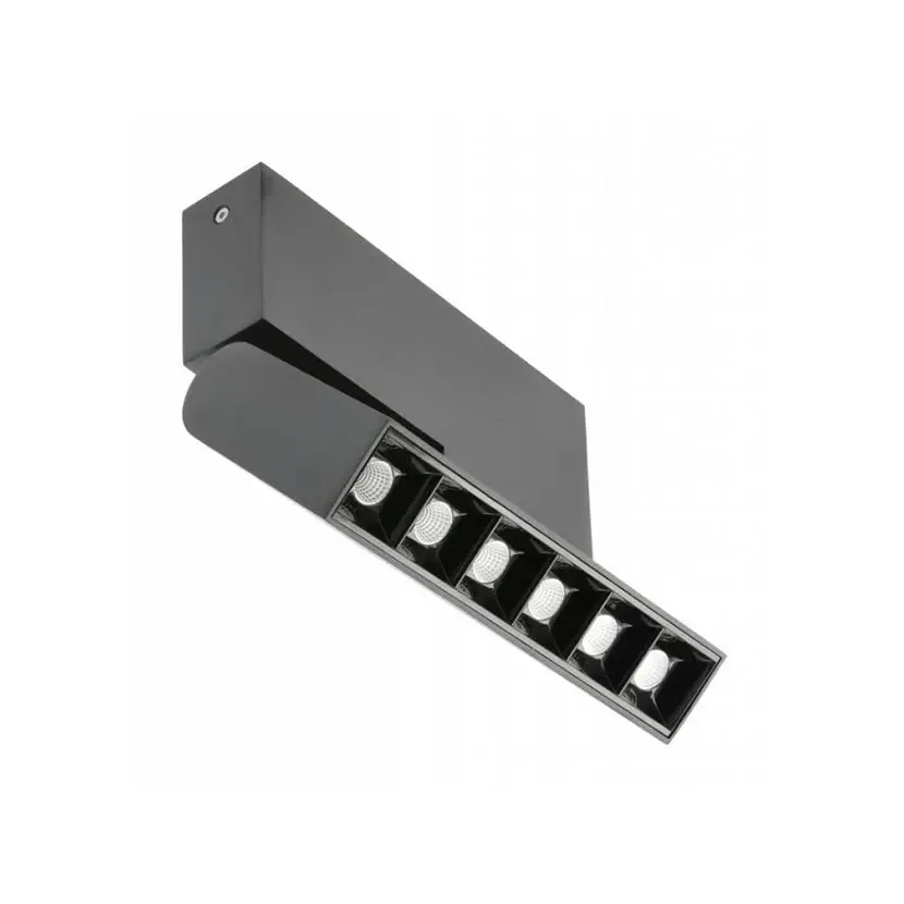 Šinski LED reflektor SIERRA, 18W, 1620lm, AC 220-240V, 50/60 Hz, PF>0.5, IP20, Crni