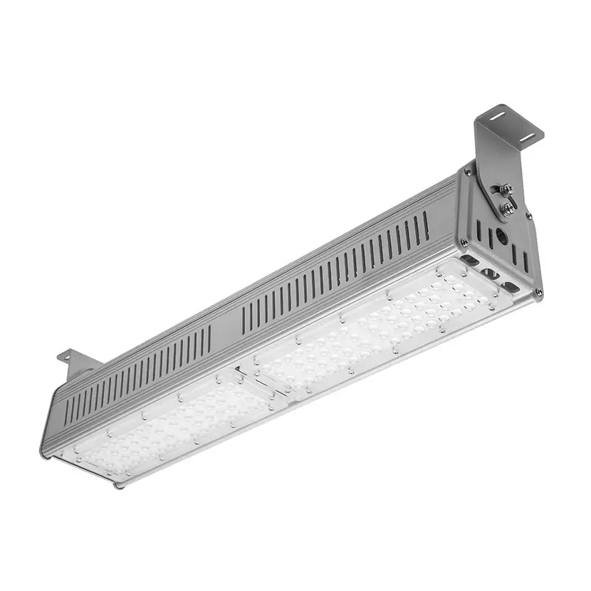 GTV LED Lampa Teksas, 100W, 4000K, 12000lm, IP65, Siva
