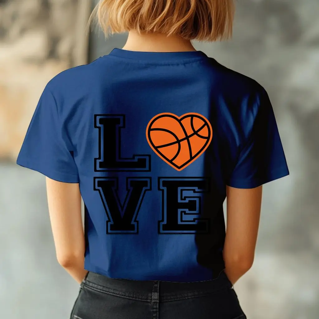 Camiseta Ženska majica sa štampanim printom Cam 4006, Borovnica
