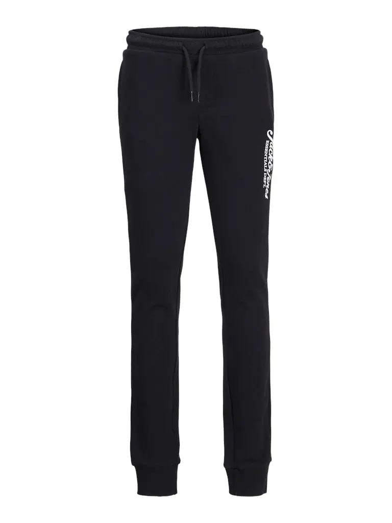 JACK & JONES JUNIOR Donji deo trenerke za dečake 12270628, Crni