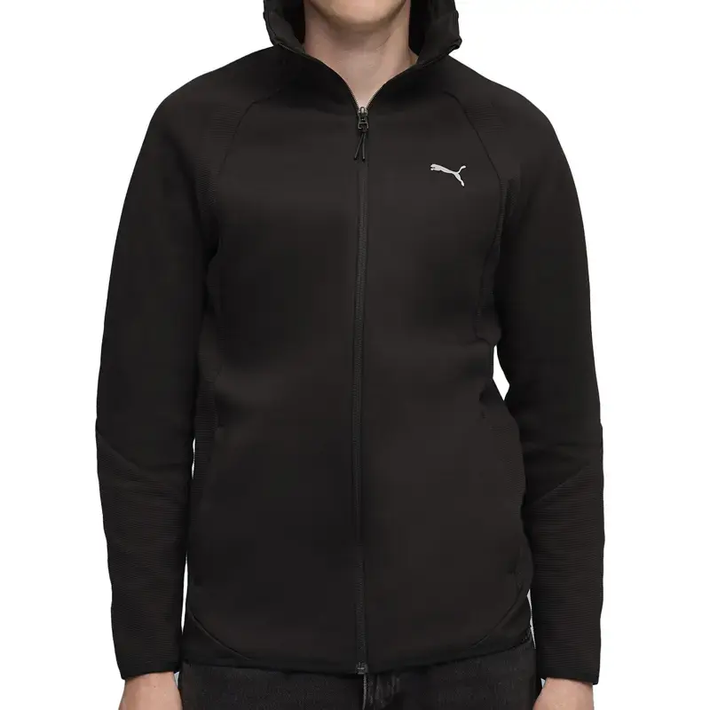 Puma Muški duks Puma Evostripe Fz Hoodie Dk, Crni