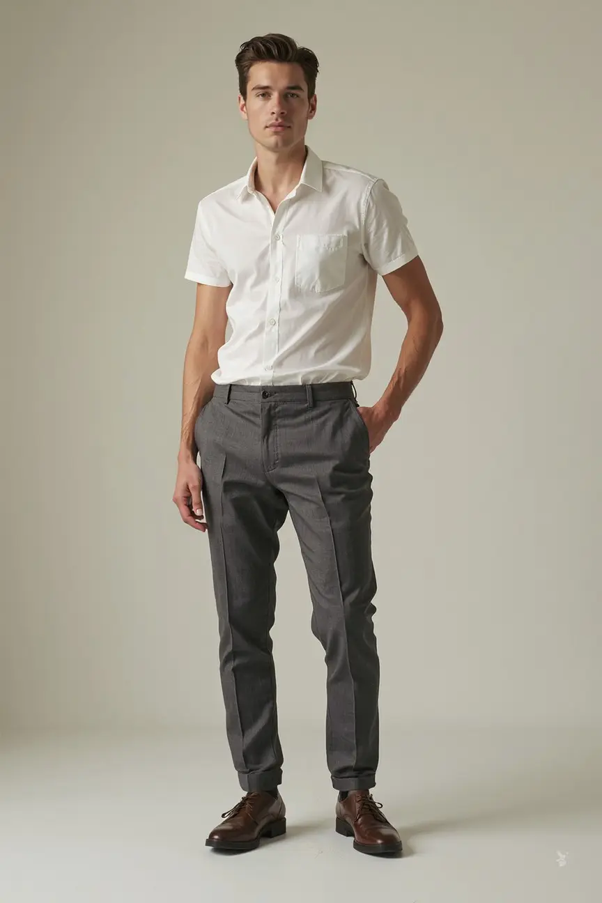 C&A Muške pantalone, Smeđe