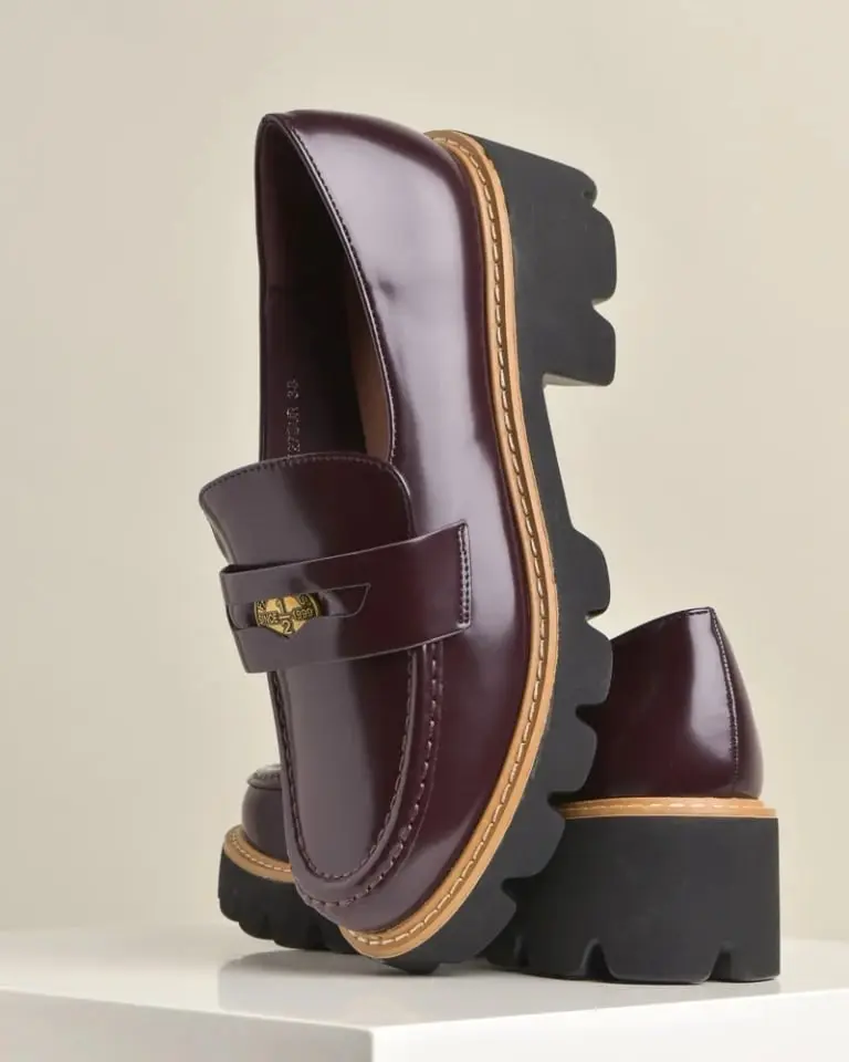 Favorito Ženske mokasine L282527, Bordo