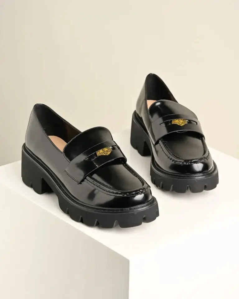 Favorito Ženske mokasine L282527, Crne