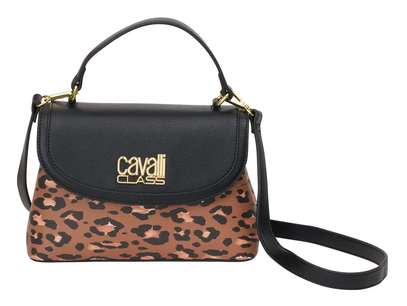 Cavalli Class Ženska torba Top handle Cutie, Braon-crna