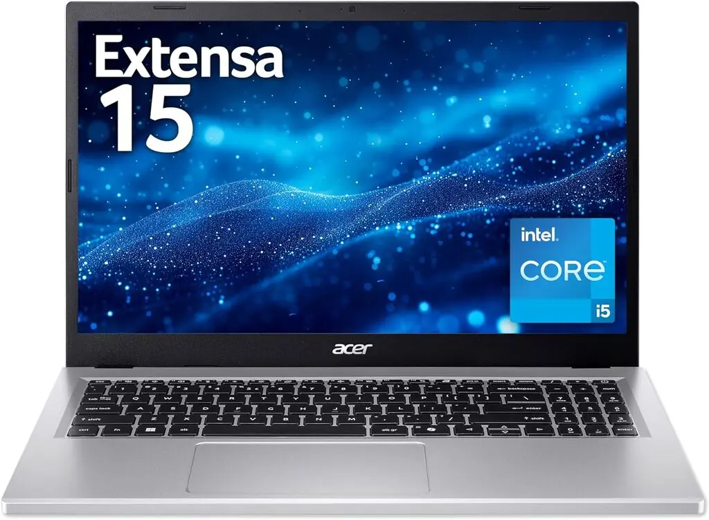 Acer Laptop Extensa 15 EX215-57-57U2, Intel i5-1334U, 15.6" FHD IPS, 16 GB, 512GB PCIe NVMe SSD, Srebrni