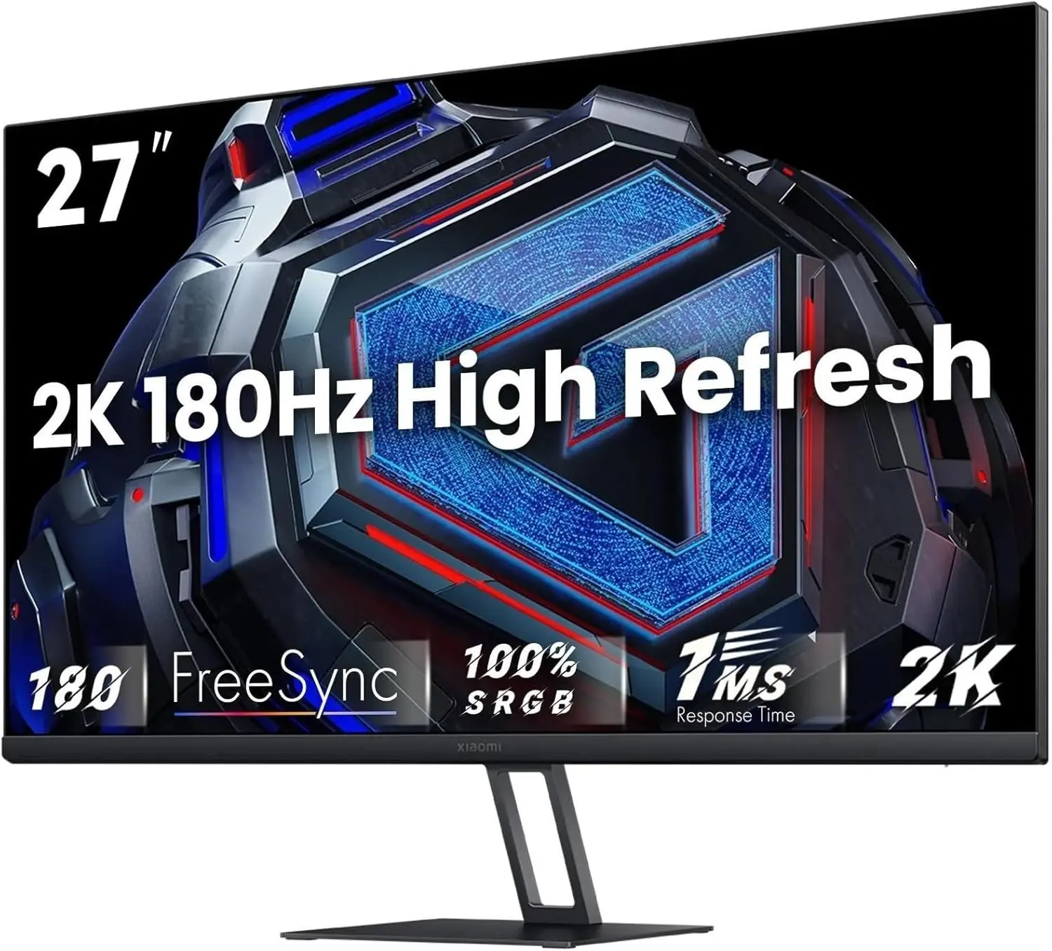 XIAOMI gaming Monitor G27Qi ,2560x1440, IPS, 180Hz, FreeSync (ELA5593EU)