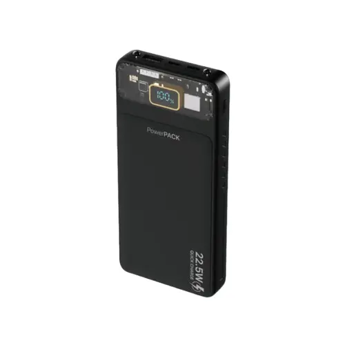 Prenosiva baterija Fantech T1, 10000mAh QC, PD, 22.5W, Crni