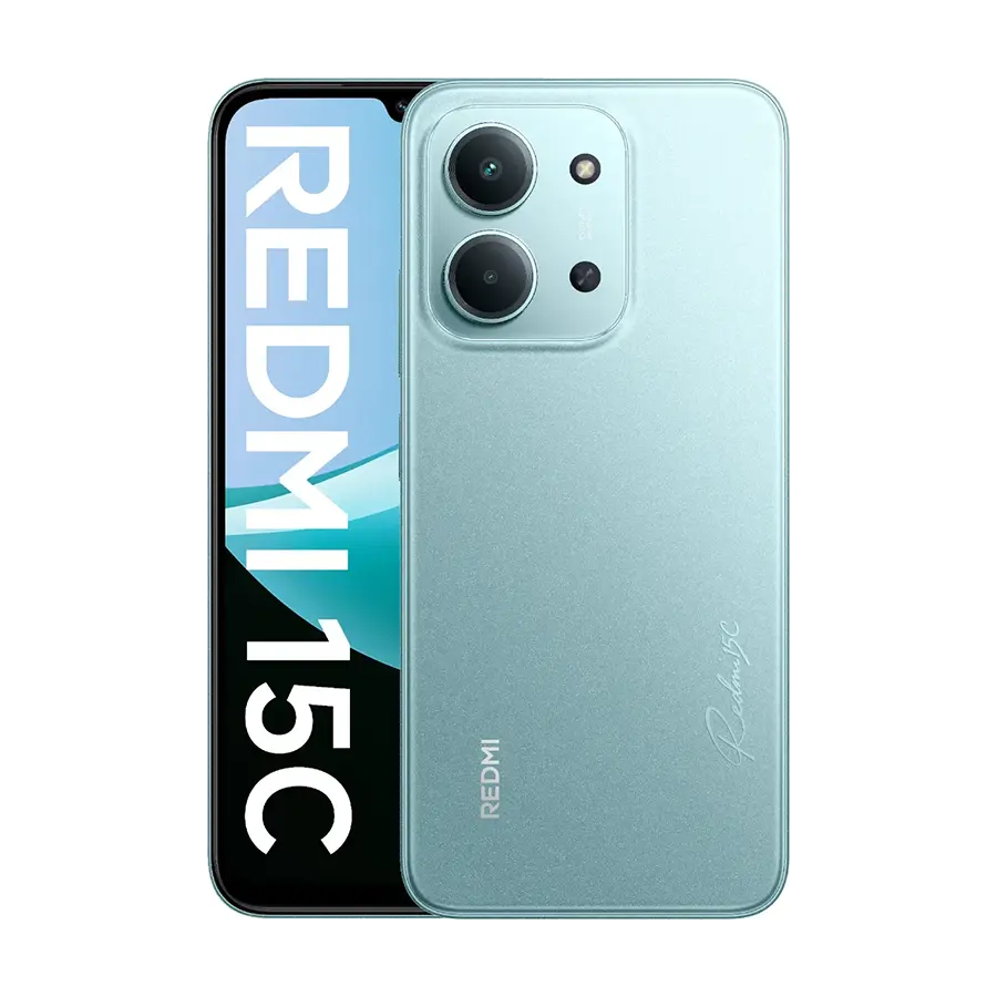 Xiaomi mobilni telefon Redmi 15C, Dual Sim, 4GB/256GB, tirkizna