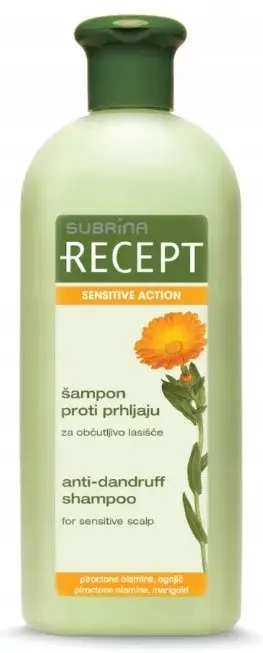 Recept Šampon za osetljivo teme Sensitive action, 400ml