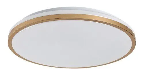 Rabalux Kupatilska plafonjera Slava, IP44, LED 18W, 4000K, 34cm, Belo-zlatna