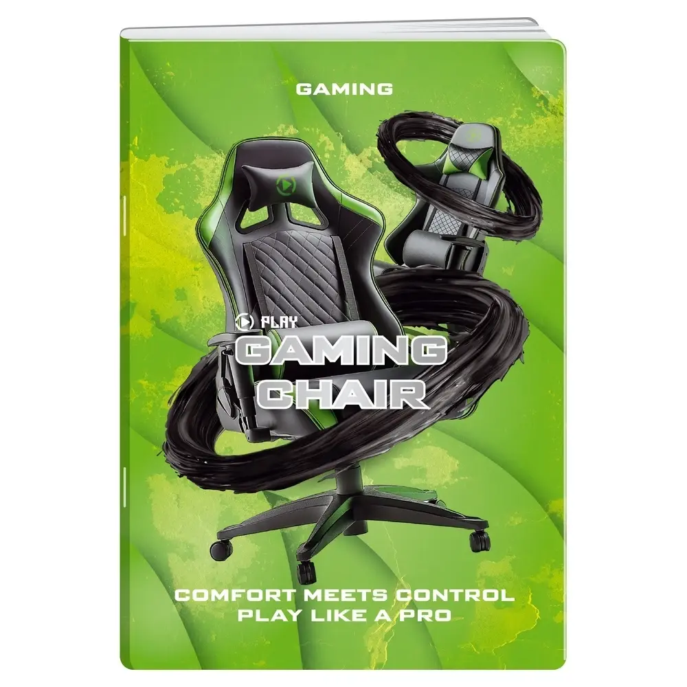 Play Sveska Gaming chair, A4, Kvadratići