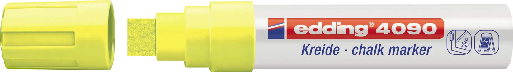 EDDING Chalk marker za staklo E-4090 4-15mm žuti