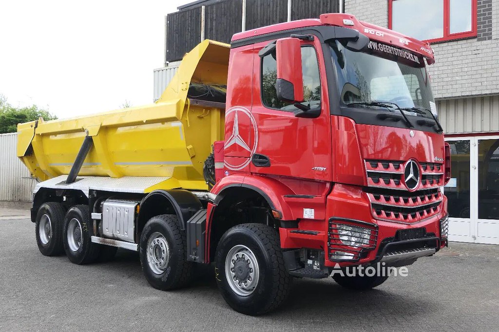 Mercedes-Benz Arocs 4151 | 8X6 | Voith Retarder | 250470Km | 2019 | Full Sprin kiper